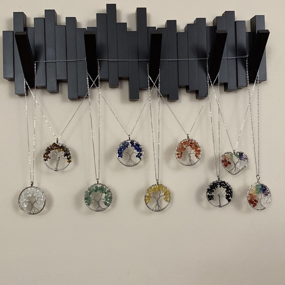 Jewelry | Tree Of Life Natural Stone Handmade Necklaces | Poshmark